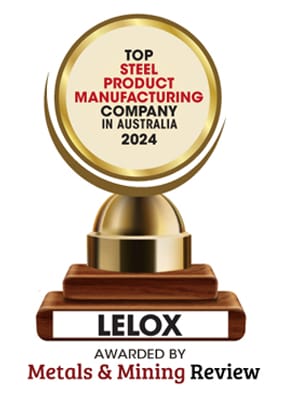 Lelox Awarded Top Steel Product Manufacturing Company in Australia 2024 ...